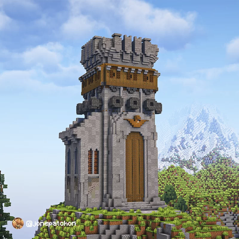 King Villager's Fortress Minecraft Map