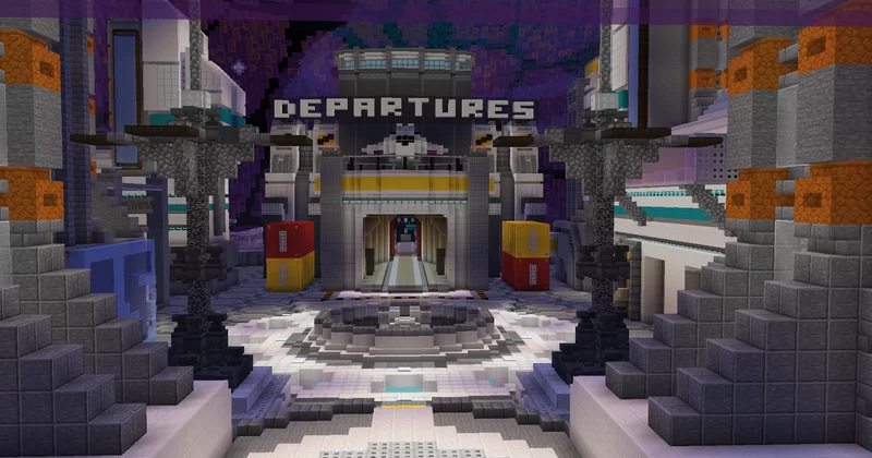 Space Lobby Minecraft Map