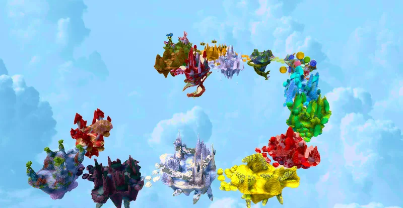 custom islands 15 skygen Minecraft Map