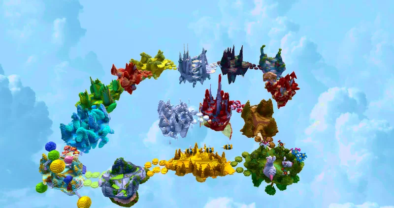 custom islands 15 skygen Minecraft Map