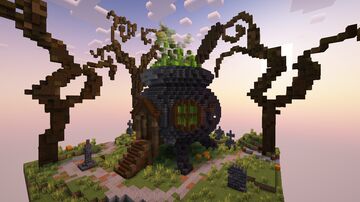 Halloween Minecraft Maps with Downloadable Schematic