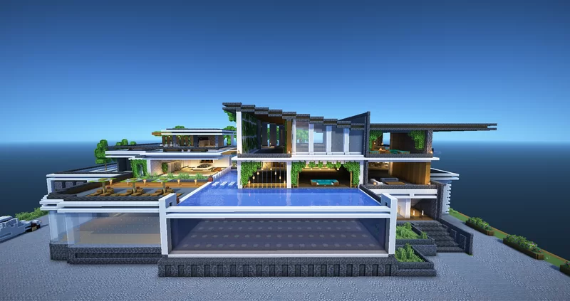 Modern Villa Minecraft Map