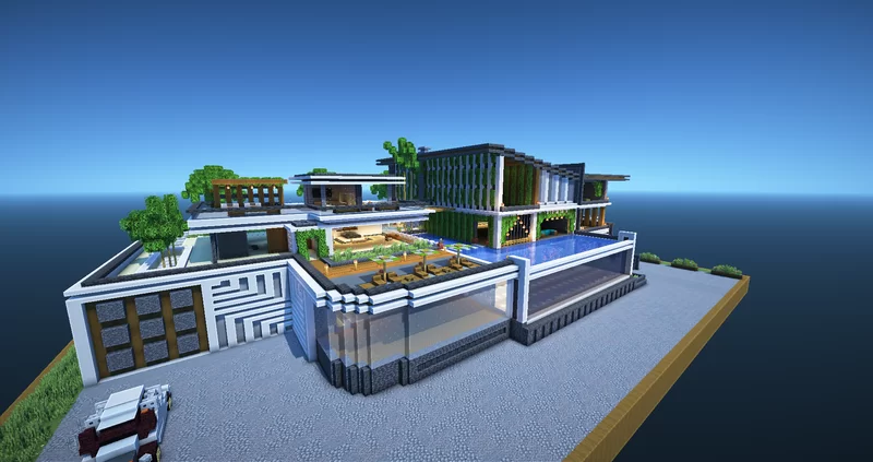 Modern Villa Minecraft Map
