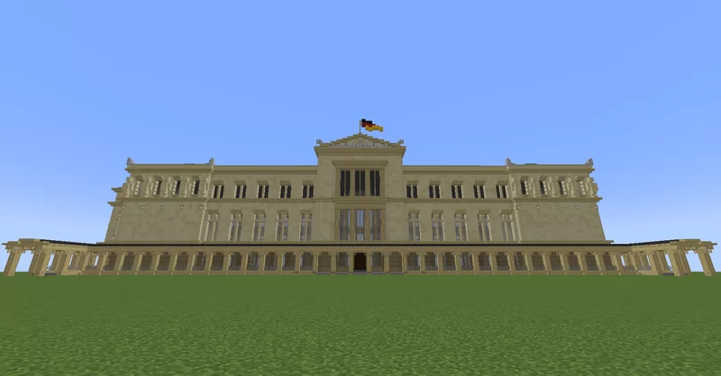 Neues Museum - Neoclassical German Museum Minecraft Map