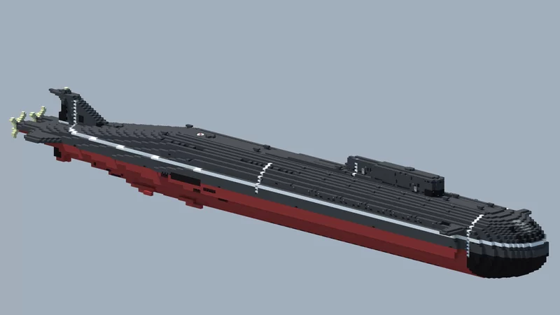 Oscar 2 class submarine [Russian navy] Minecraft Map
