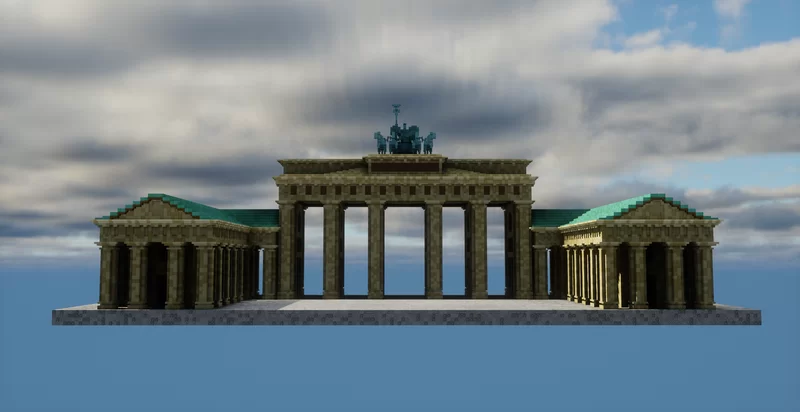 Brandenburg Gate Minecraft Map