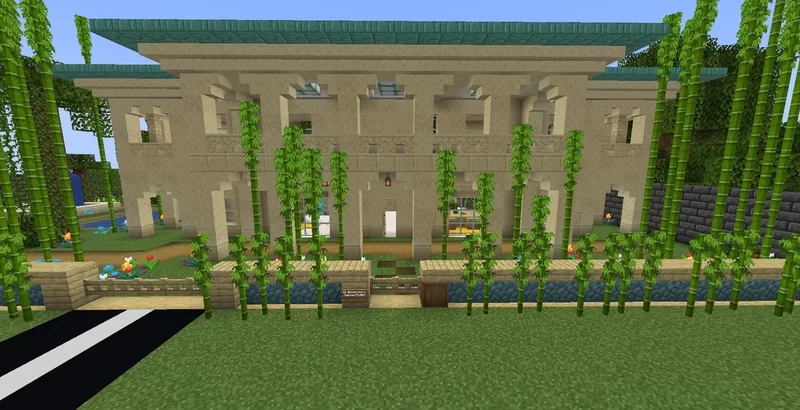 Sand Villa Minecraft Map