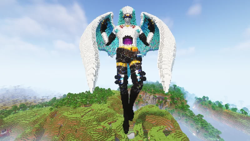 Minecraft Sky Scourge Statue Minecraft Map