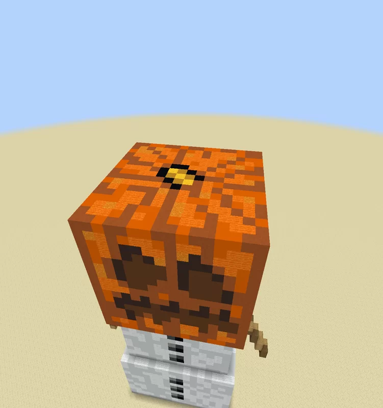 Snow golem Minecraft Map