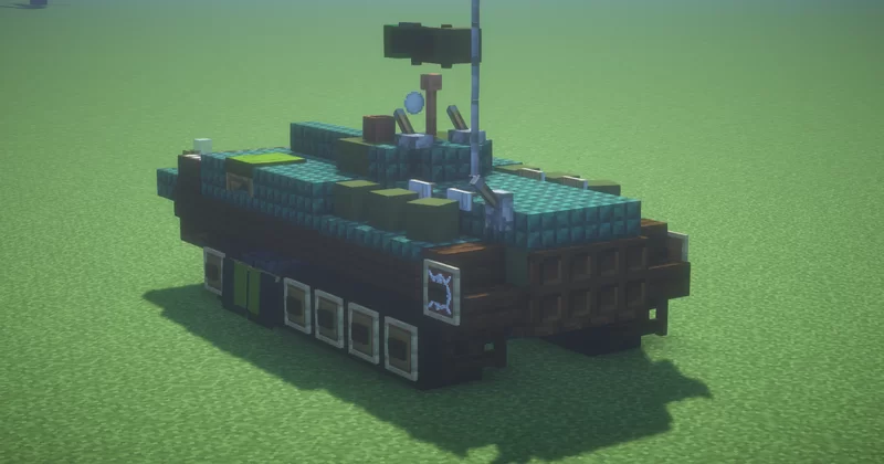 BMP-1P (1.5:1 Scale) Minecraft Map