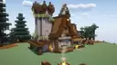 🏡🏰 Simple Medieval House | Download & Tutorial Minecraft Map