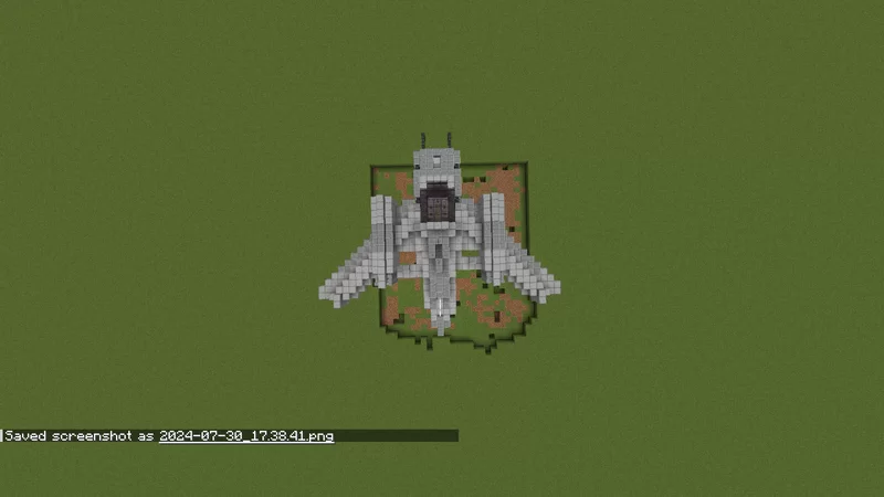 Tri-Wing S-91x Pegasus Starfighter / Star Wars / madebyilukka.com Minecraft Map