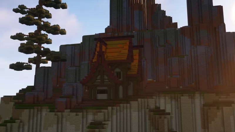 Fantasy Medieval House [ FREE SCHEMATIC ] Minecraft Map