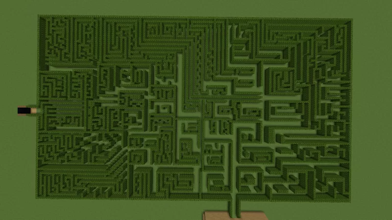 Jumbo Maze Labyrinth Minecraft Map