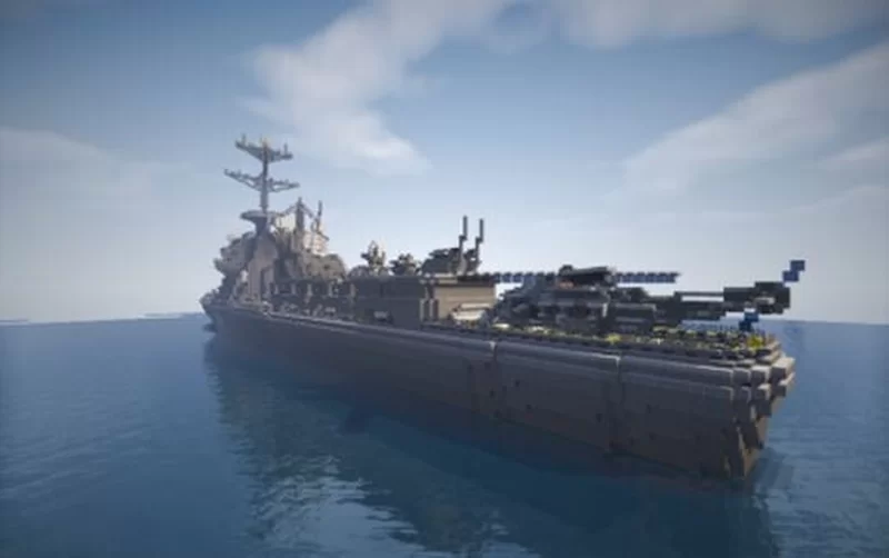 F-91 Warship Minecraft Map