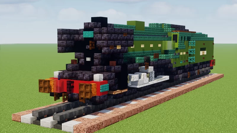 LNER A3 Flying Scotsman Steam Train Minecraft Map