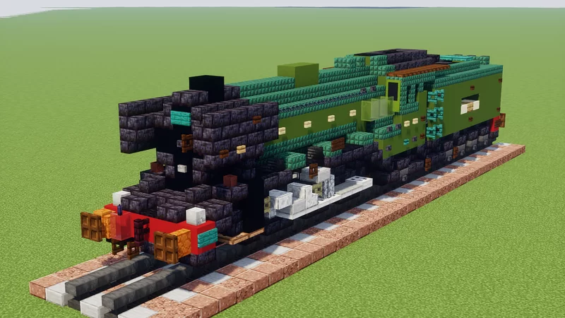 LNER A3 Flying Scotsman Steam Train Minecraft Map