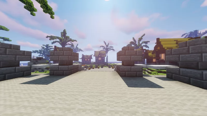 Tropical Lobby | 250x250 | Download Minecraft Map