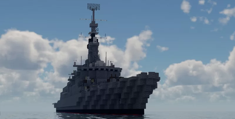 ROKS Chungnam Class Frigate Minecraft Map