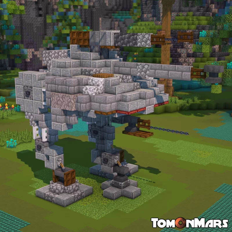 Star Wars in Minecraft | AT-AP All Terrain Attack Pod Republic Walker ...