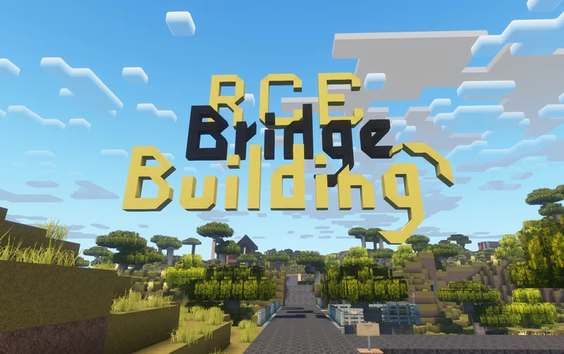 Real Civil Engineer Bridge Building Challenge Map Minecraft Map