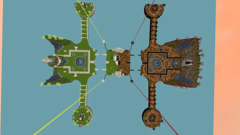 Capture the wool ( CTW) - Gods Raises Minecraft Map