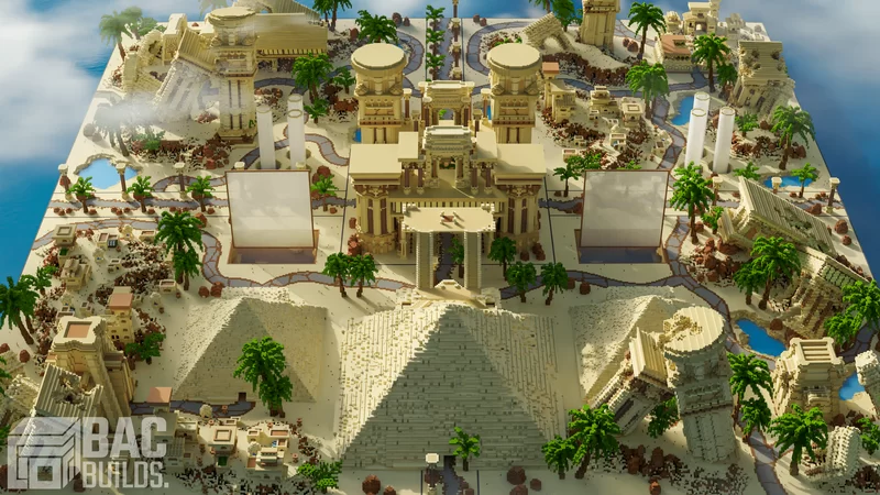 Kitmap Warzone Desert Theme Minecraft Map