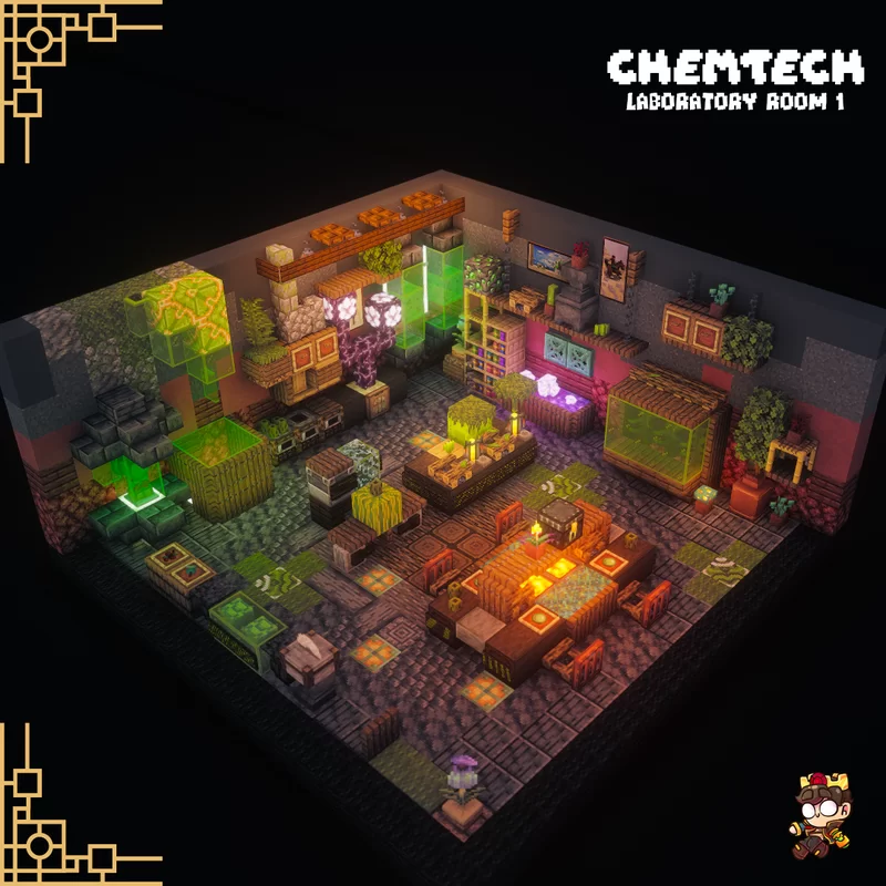 Chemtech Interior Designs Minecraft Map