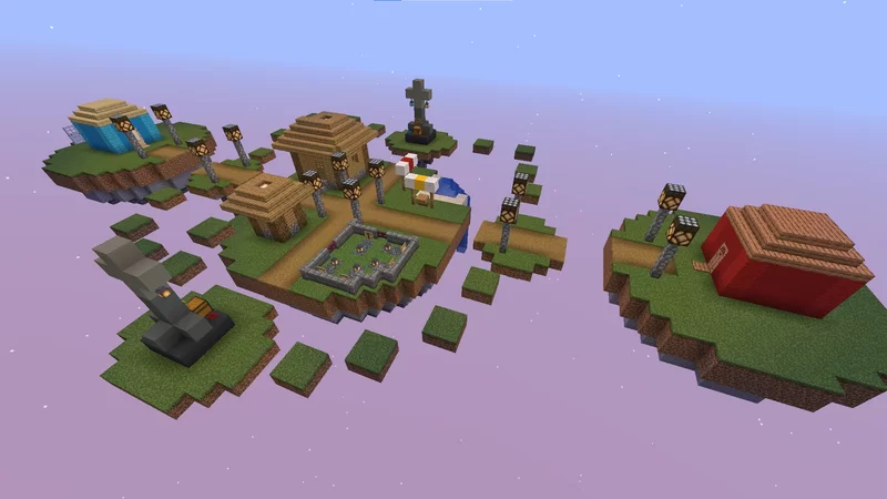 [1.21] Air Village || PvP || Hide&Seek Minecraft Map