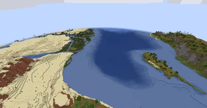 1:1000 Custom Earth 1.12+ Minecraft Map
