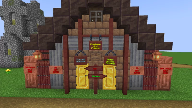 Fredbear and Friends map Minecraft Map