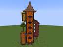 Orange tower (Random Block Challenge) Minecraft Map