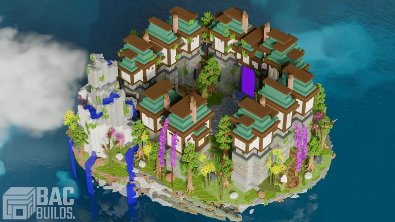 Lobby/Spawn Fantasy Theme Minecraft Map