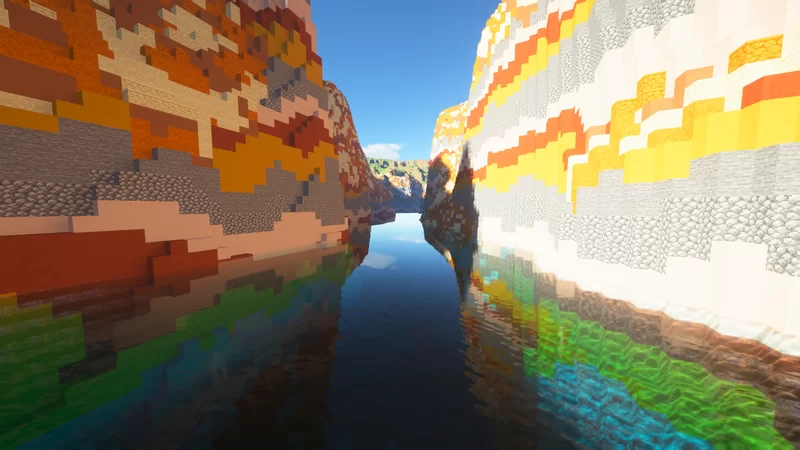 Big River Canyon 1024x1024 Minecraft Map