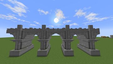 Bridge Minecraft Maps with Downloadable Schematic for Java Edition