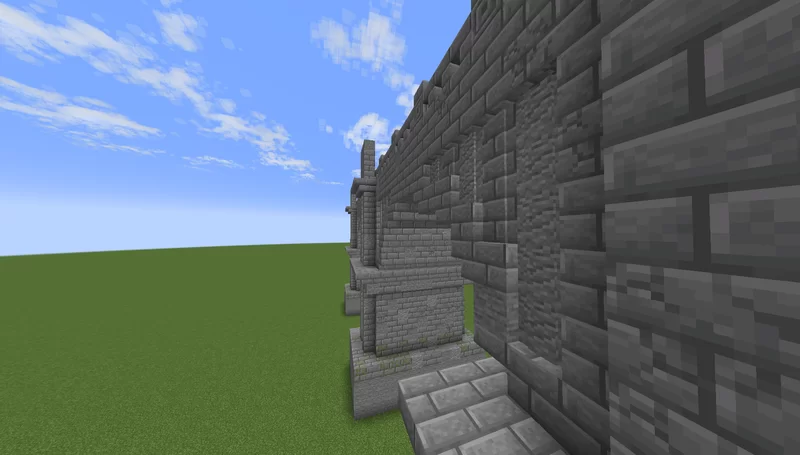 Stone bridge (Litematic) Minecraft Map