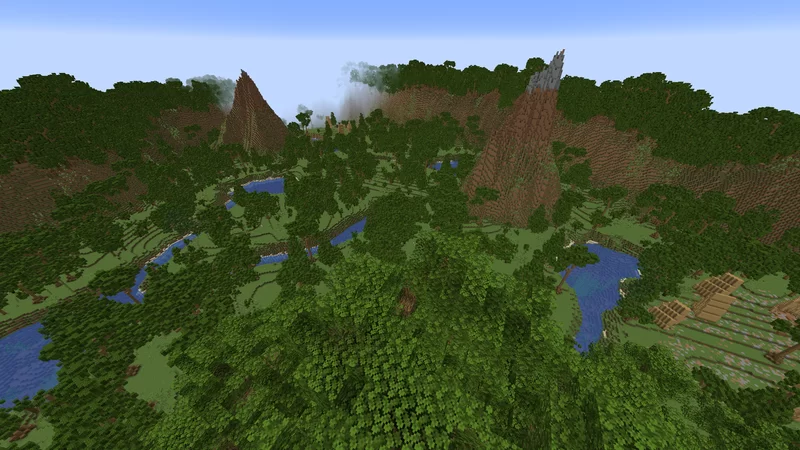 The Forest of the Island Minecraft Map