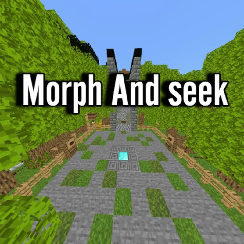 Morph and seek for bedrock Minecraft Map