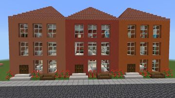 Terracotta Minecraft Maps with Downloadable Schematic