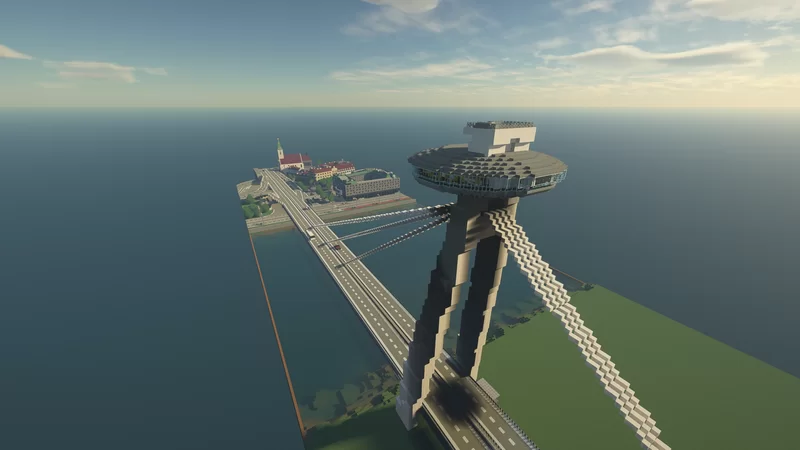 SNP bridge Minecraft Map