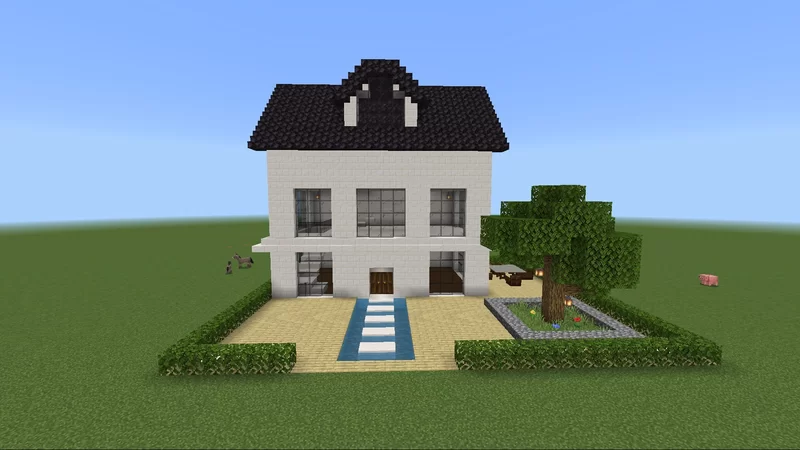 Three-Story House Minecraft Map