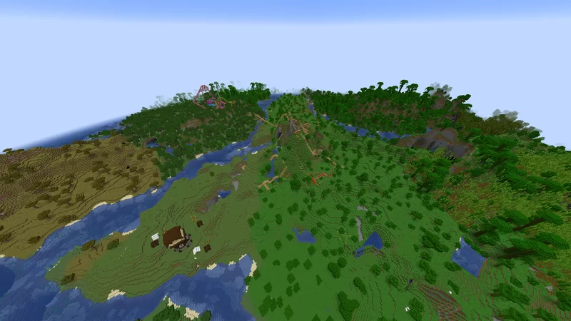 plaza park V2 1.21 (CLOSED) Minecraft Map