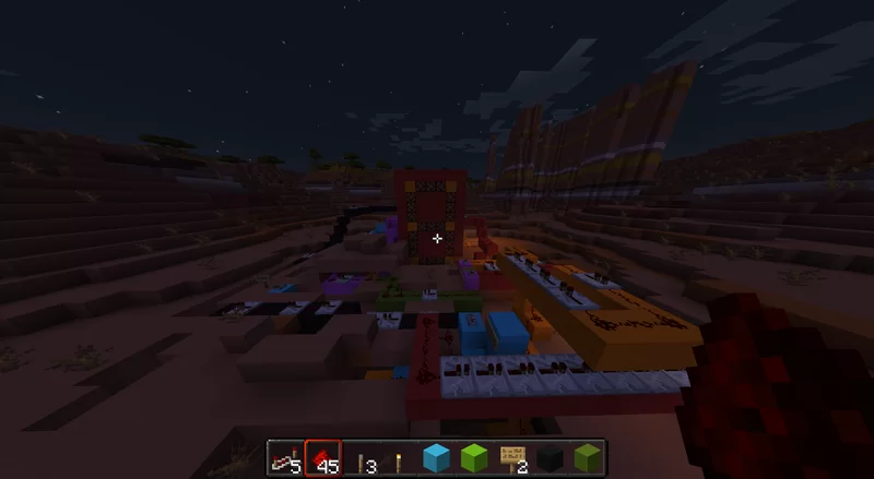 Redstone Number Display Minecraft Map