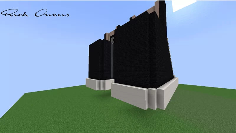 Rick Owens Ramones In Minecraft Minecraft Map