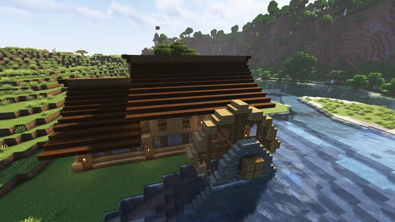 Medieval Fever (17) - Watermill Minecraft Map