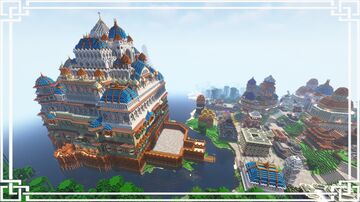 Castle Minecraft Maps with Downloadable Map for Java Edition