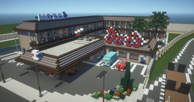 Motel complex Minecraft Map