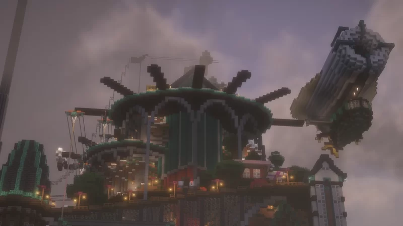 Steamship Landing Port / Screenshot Series (#15) Minecraft Map