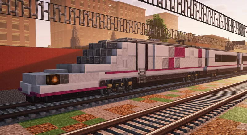 Create: Renfe S112 HighSpeed Train Minecraft Map
