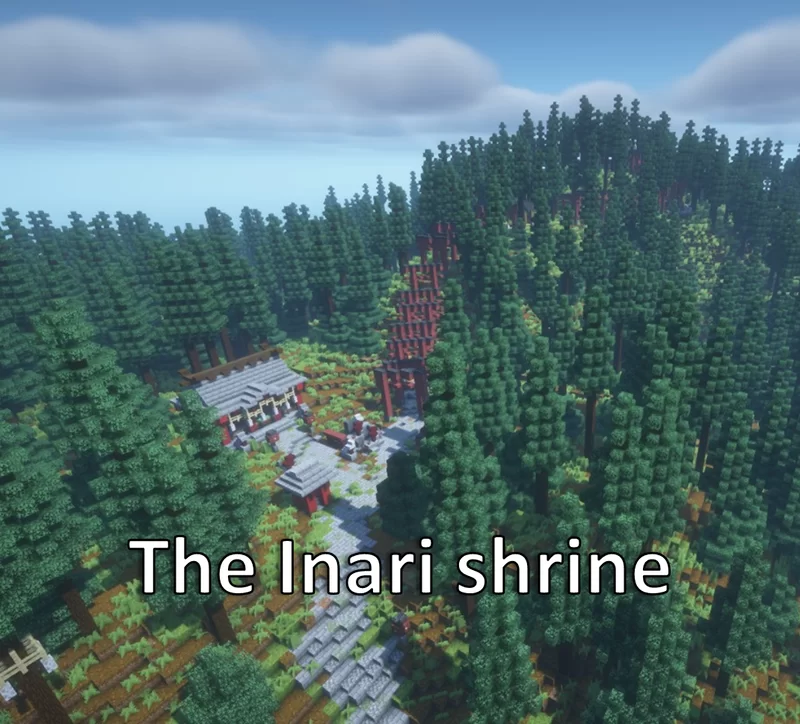 The Inari Shrine Minecraft Map